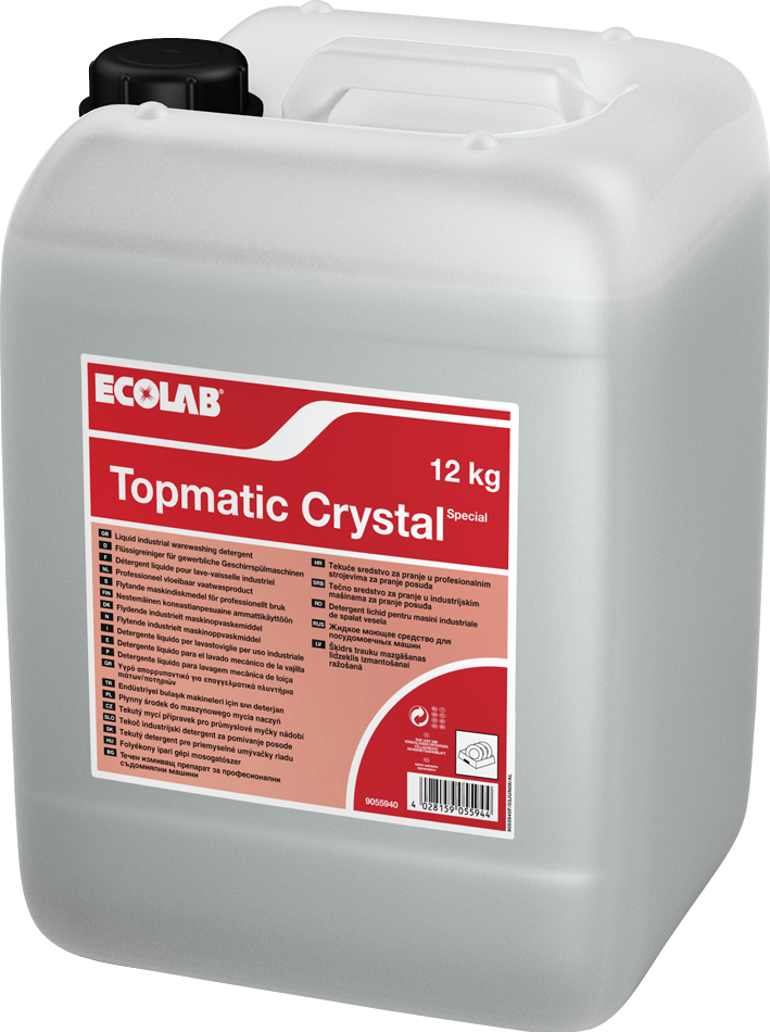 Ecolab Topmatic Crystal Special Vloeibaar Vaatwas, 12 kg Gejoma: Uw ...