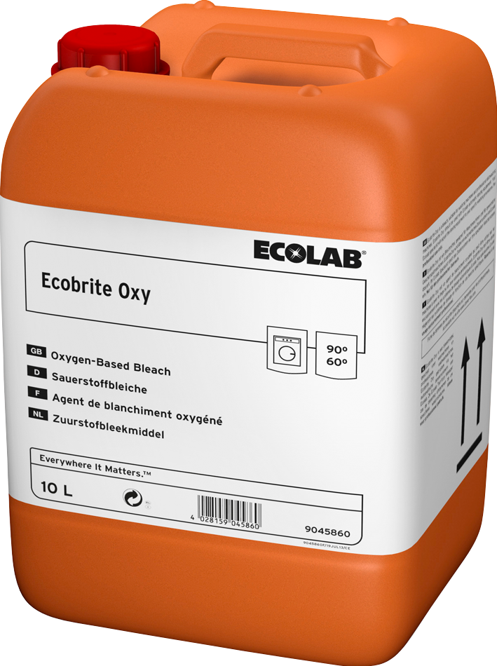 Ecolab Ecobrite Oxy - Bleekmiddel, 10 L Gejoma: Uw groothandel in ...