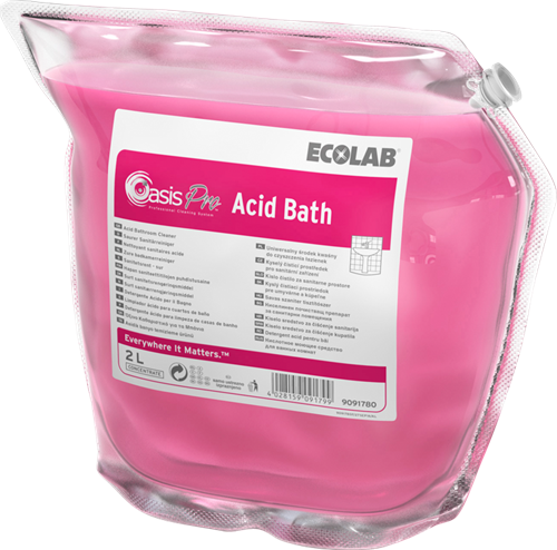 Ecolab Oasis Pro Acid Bath, 2 x 2 L Gejoma: Uw groothandel in ...