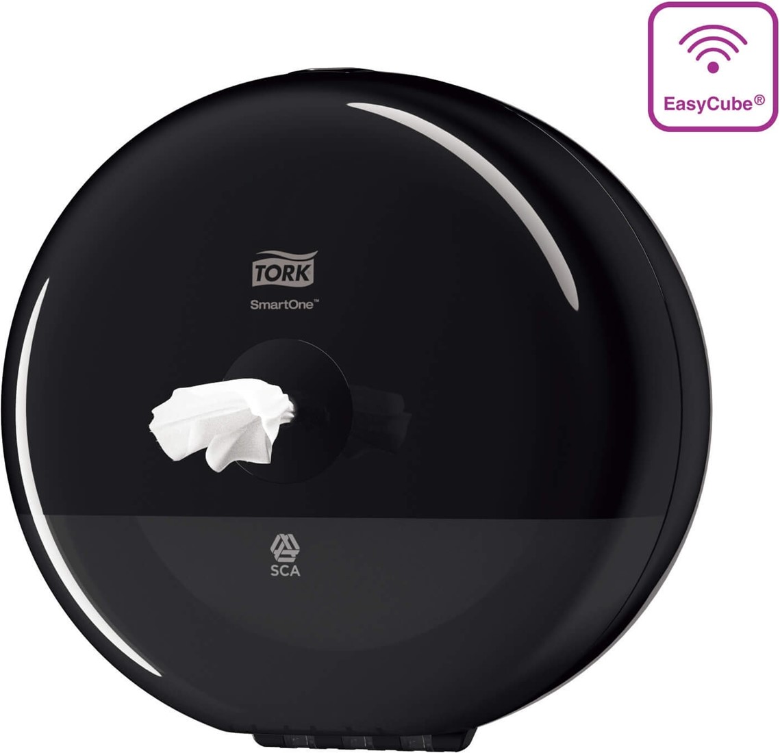 Tork SmartOne Mini Toiletrol Dispenser, Zwart Gejoma: Uw groothandel in ...
