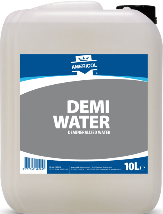 Americol Gedestilleerd Water, 10 L Gejoma: Uw groothandel in ...