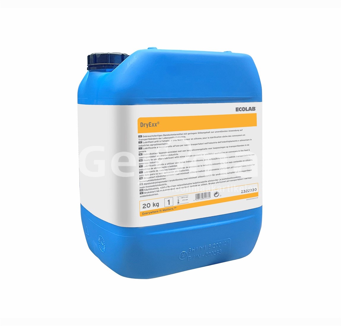 Ecolab Dryexx 20Kg Gejoma: Uw groothandel in schoonmaakartikelen