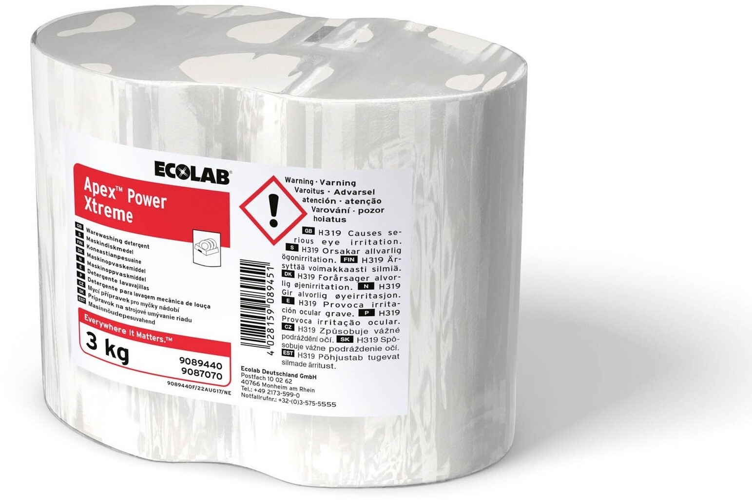 Ecolab Smartpower Power Xtreme, 4 x 3 kg Gejoma: Uw groothandel in ...