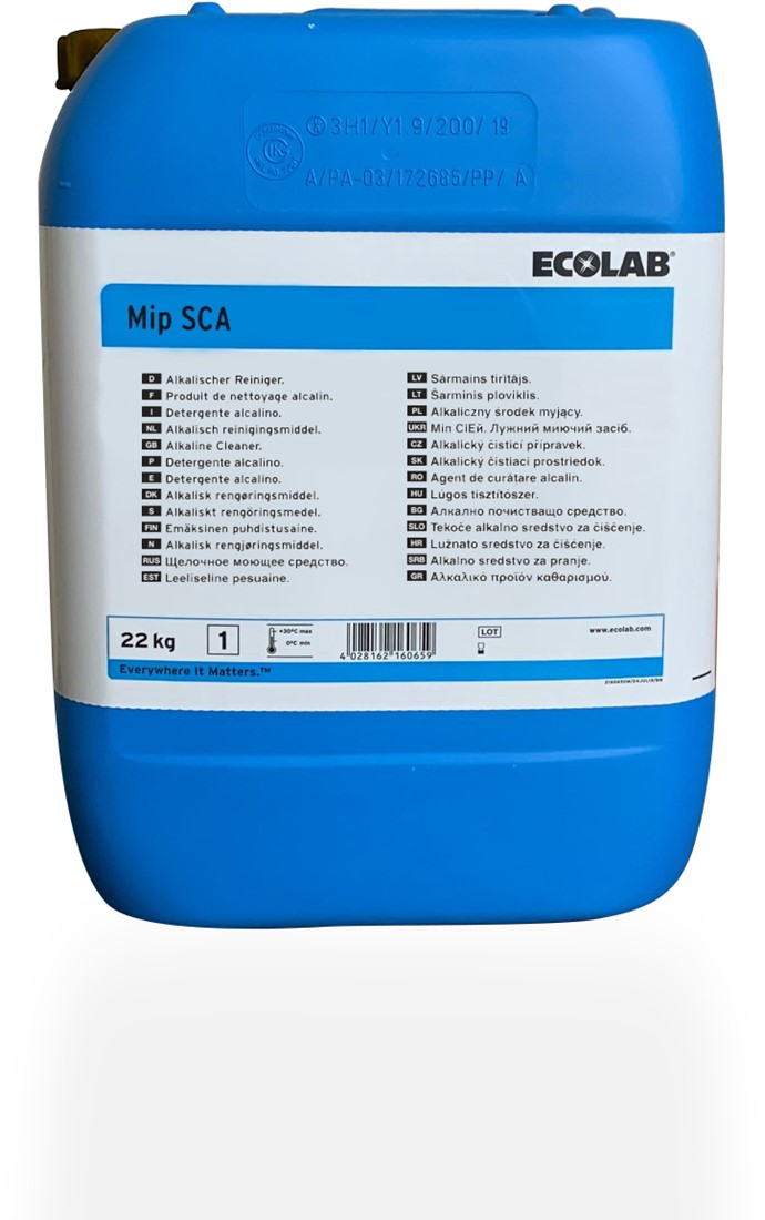 Ecolab Mip Sca 24 Kg Gejoma: Uw groothandel in schoonmaakartikelen