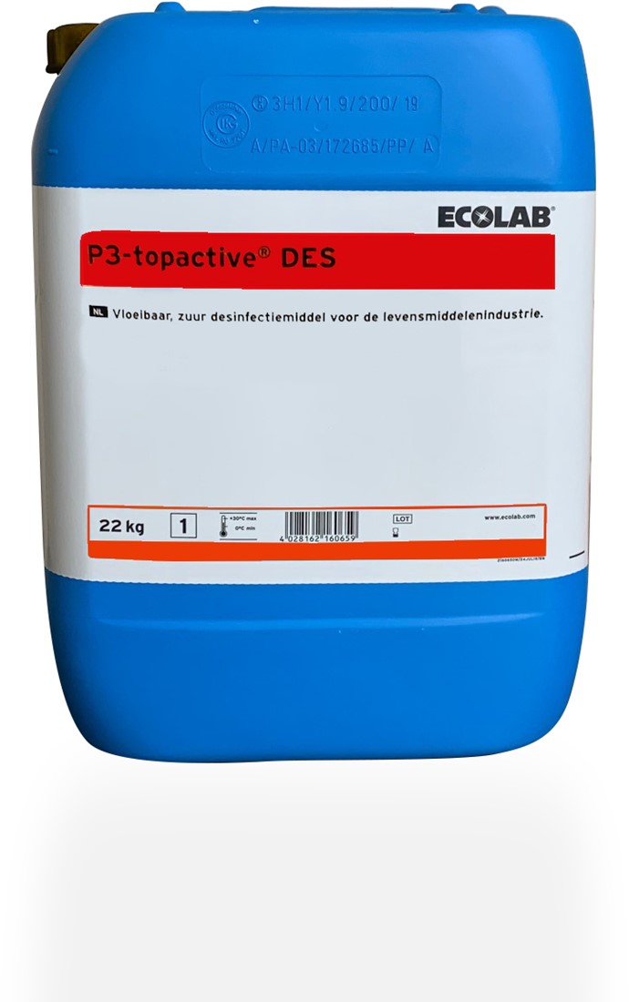 Ecolab P3-Topactive Des 20 Kg Gejoma: Uw groothandel in schoonmaakartikelen