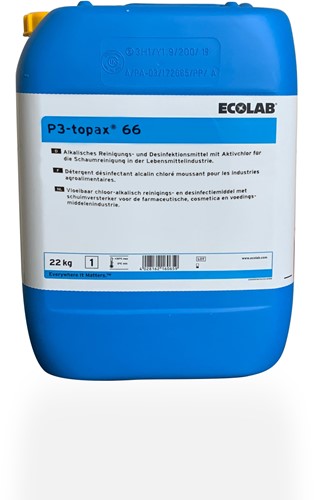 Ecolab P3-Topax 66 225 Kg Gejoma: Uw groothandel in schoonmaakartikelen