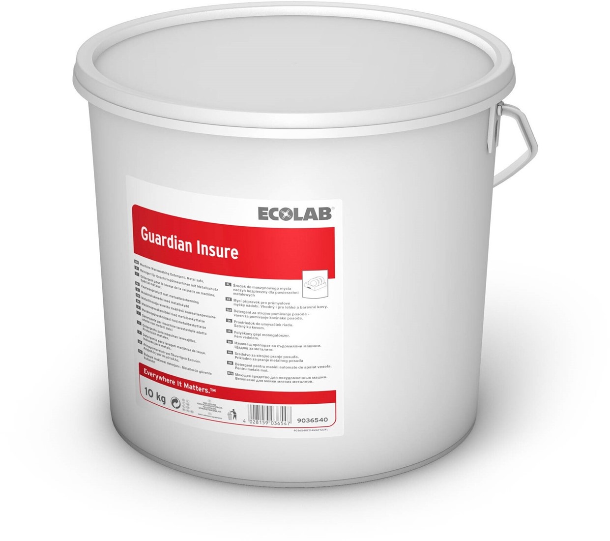 Ecolab Guardian Classic- Vaatwaspoeder, 10 kg Gejoma: Uw groothandel in ...