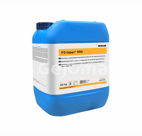 Ecolab P3-Topax 990 20 Kg Gejoma: Uw groothandel in schoonmaakartikelen