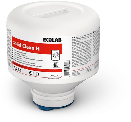 Ecolab Solid Clean H - Hard water, 4 x 4,5 kg Gejoma: Uw groothandel in ...