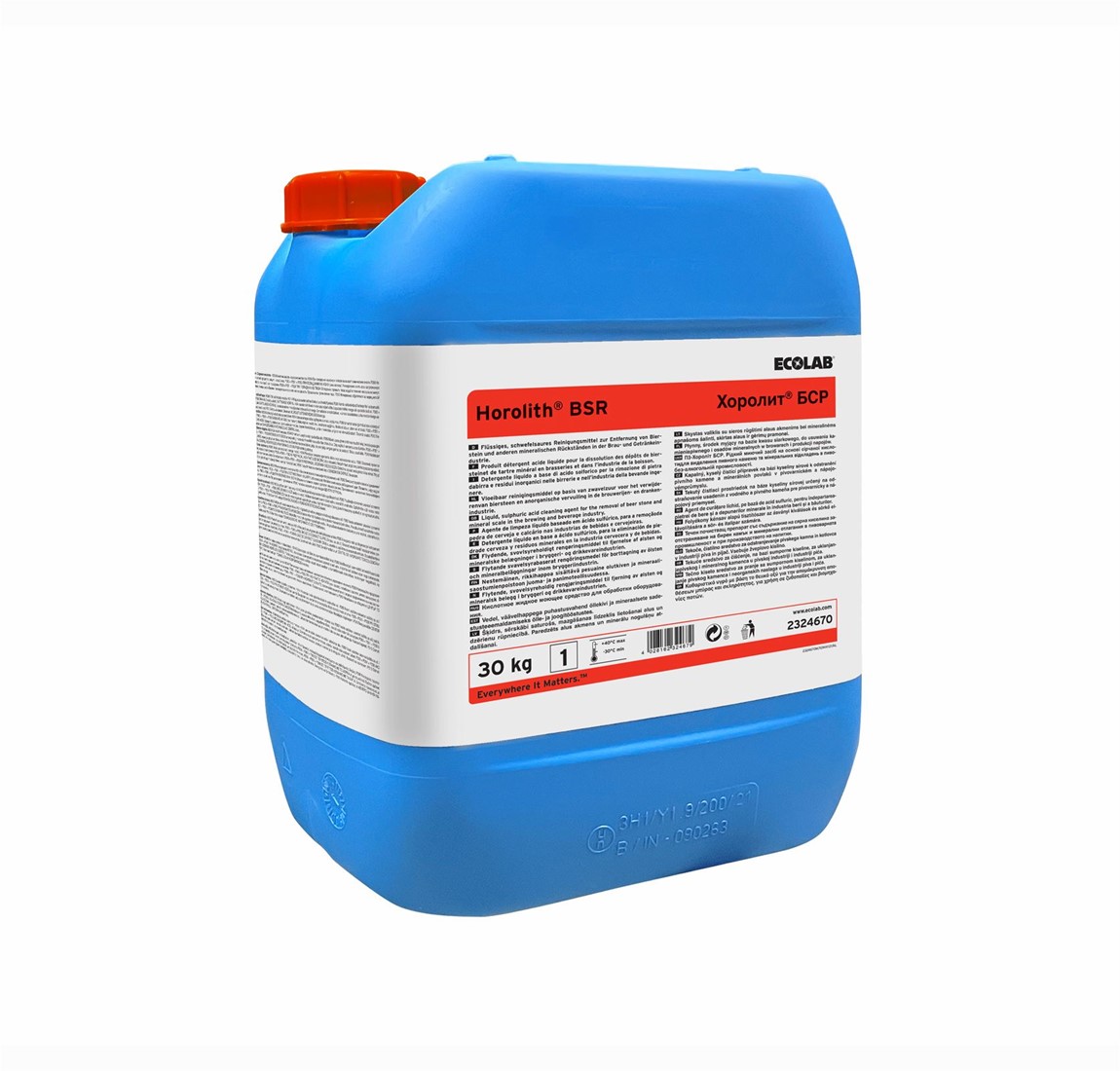 Ecolab Horolith BSR 30Kg Gejoma: Uw groothandel in schoonmaakartikelen