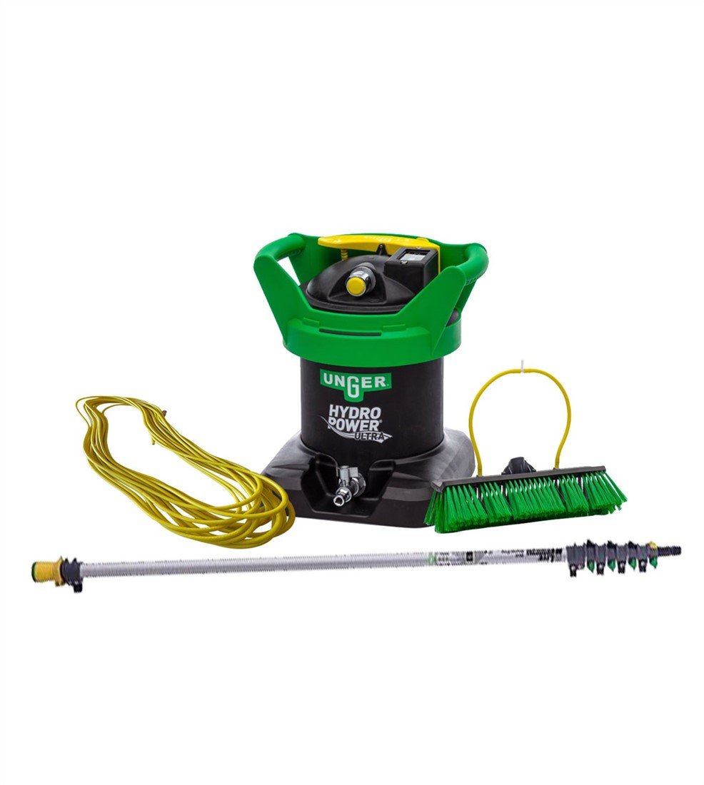 Unger HydroPower Ultra Glasreinigingsset voor starters, Aluminium ...